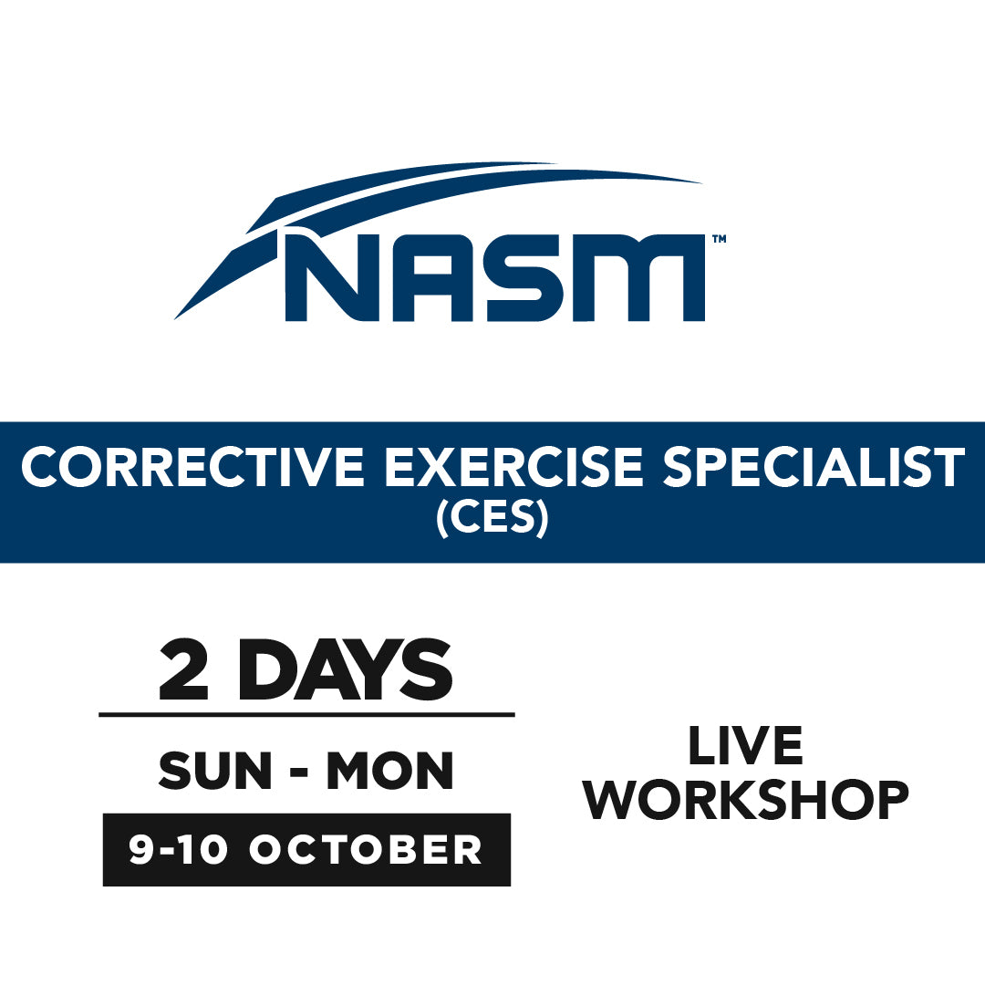 NASM Corrective Exercise Specialist Course (2 Days) – MFP-GROUP