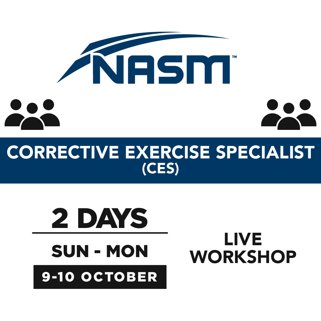 NASM Corrective Exercise Specialist Course For Group (2 Days) – MFP-GROUP